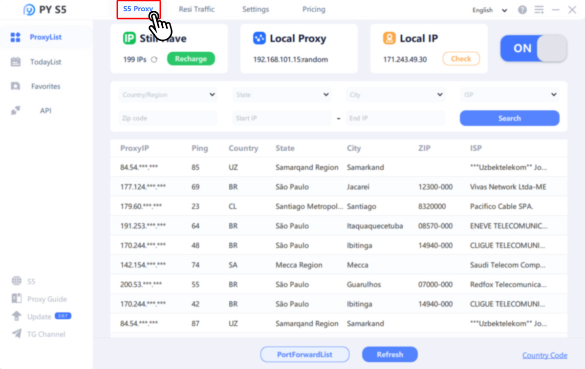 How to use Pyproxy IP when buying from TradeProxy - Good price Proxy market - Multinational ...