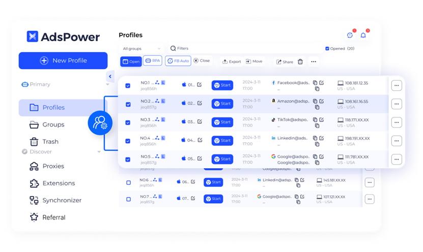 Introduction to AdsPower Antidetect Browser - Good price Proxy market - Multinational ...